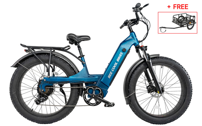 Lightweight Step Through E-Bikes For Sale - Bee Cool Bikes