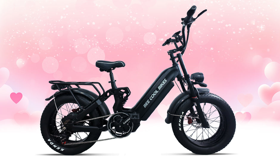 BeeCool Bee Pathfinder Step-Thru E-Bike | Full Suspension Long Range
