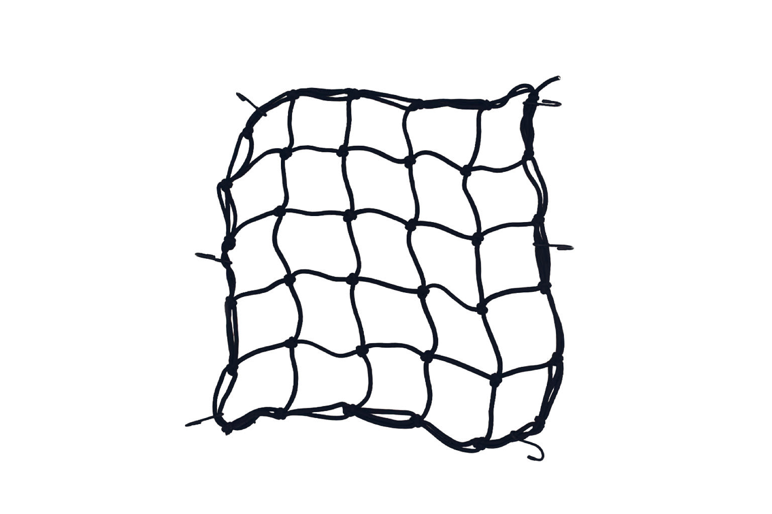 Beecool Electric Bike Cargo Net | Bicycle Bungee Net & Basket Net