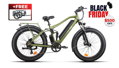 BeeCool Explorer Long Range Ebikes: High-Performance, Soft Tail Long Range