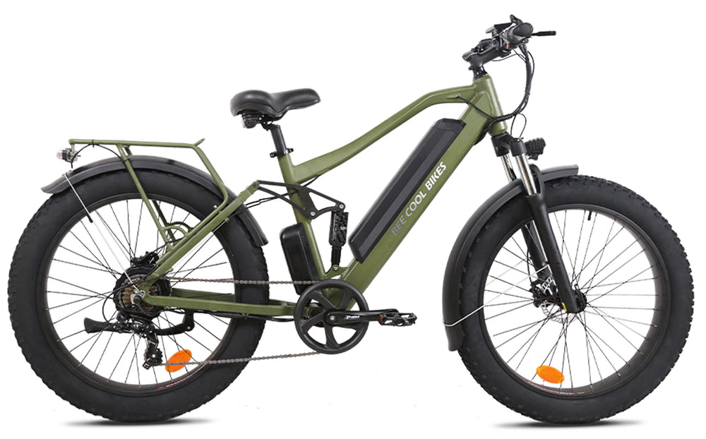 BeeCool Explorer E-Bike: High-Performance, Soft Tail Long Range